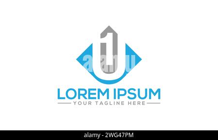 U1 Letter Logo Design. Creative and Modern U1 Logo Design Stock Vector ...