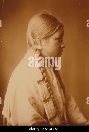The Cheyenne Belle, c1904. Half lenghth portrait of a Cheyenne woman ...