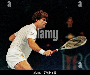 TIM MAYOTTE USA tennis player during Stockholm Open tournament 1989 ...