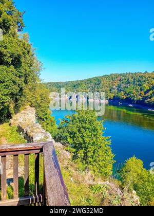 The Czech Republic, Pisek: Zvikov Castle, main tower Stock Photo - Alamy