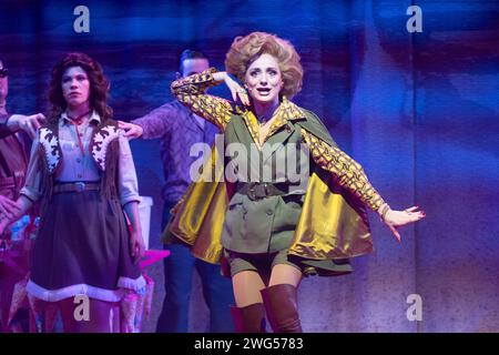 Victoria Hamilton-Barritt as Constance Lily in Bronco Billy The Musical at the Charing Cross ...
