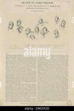 Death of Lord Nelson by Arthur Devis Stock Photo - Alamy