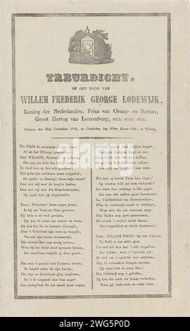 Funeral monument of Willem I Frederik (King of the Netherlands) in the ...