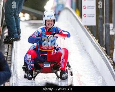 Chevonne Chelsea Forgan and Sophia Kirkby, of the United States, race ...