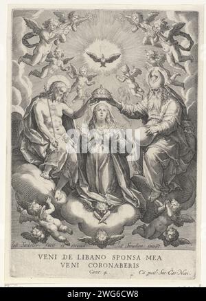CREAT OF MARIA, Johann Sadeler (I), After Maerten de Vos, 1587 - 1589 ...