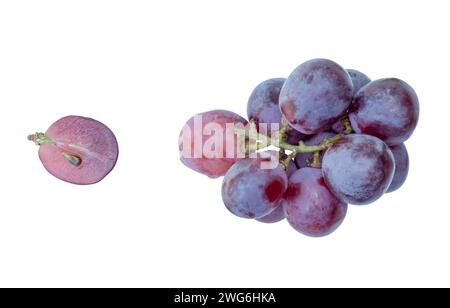 a small bunch of grapes Stock Photo - Alamy