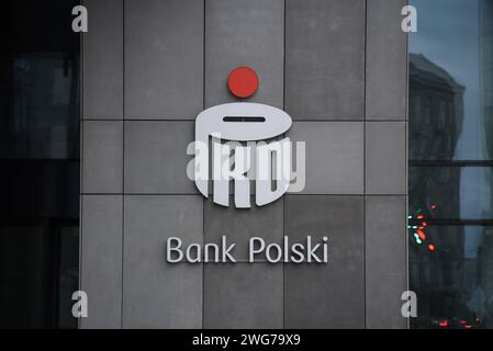 Multinational Companies Signage In Warsaw. HSBC bank logo is seen on ...