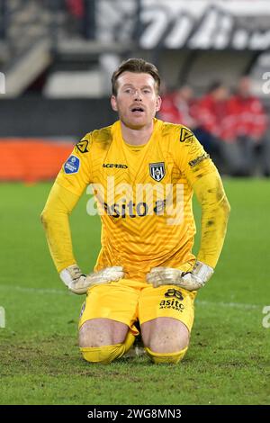 NIJMEGEN - Heracles Almelo goalkeeper Michael Brouwer during the Dutch ...