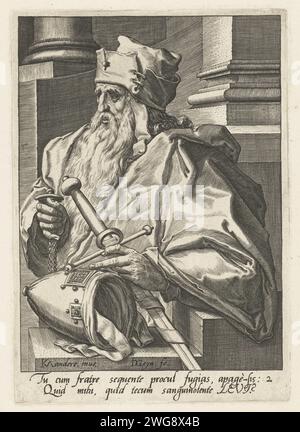 Levi is part of the series The Twelve Patriarchs, representing one of ...