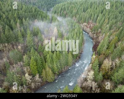 South of Portland, Oregon, the Molalla River flows through Molalla ...