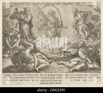 Prophet Elia, Johann Sadeler (I), After Chrispijn van den Broeck, 1575 ...