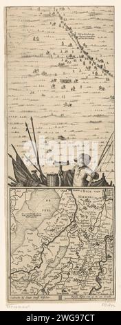 Map of the siege of Huis in Gennep (Tekstblad), 1641, 1641 text sheet ...