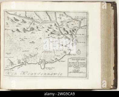Map of Palamos, 1694, 1694 - 1696 print Map of the reinforcements for ...
