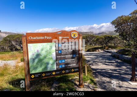 Charlotte Pass, Kosciusko national park, Main Range walk and Mt ...