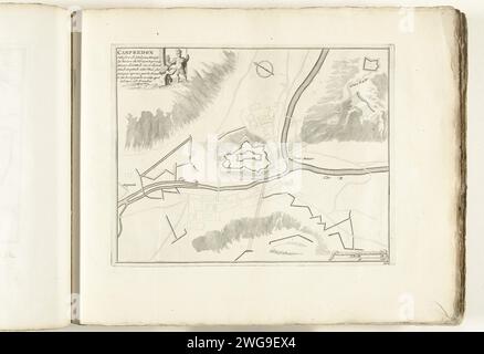 Beleg Van Campredon, 1689, 1693 - 1696 print Siege of the Spanish Fort ...
