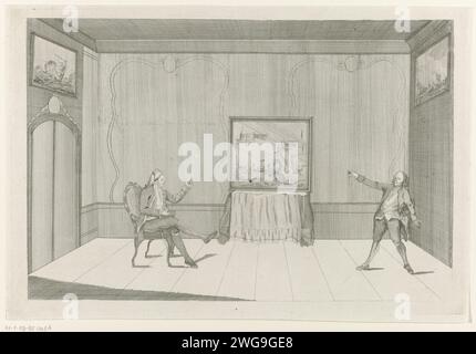 Explanation of the cartoon on taking the Laurens ship and the armed ...