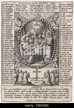 Circumcision of Christ, Hieronymus Wierix, 1563 - Before 1619 print The Christ child is ...