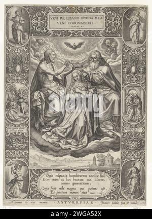 CREAT OF MARIA, Johann Sadeler (I), After Maerten de Vos, 1587 - 1589 ...