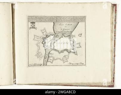 Map of Geneva, ca. 1701-1713, Geneva, the Capital of the aforementioned ...