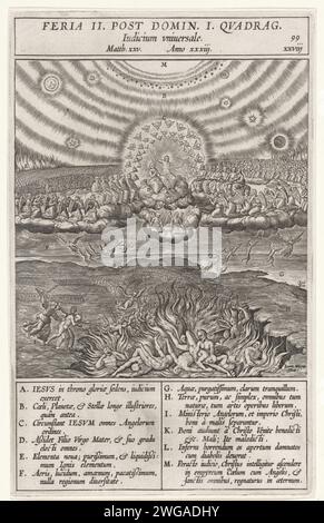 Last Judgment, Johannes Wierix, After Michelangelo, After Martino Rota ...