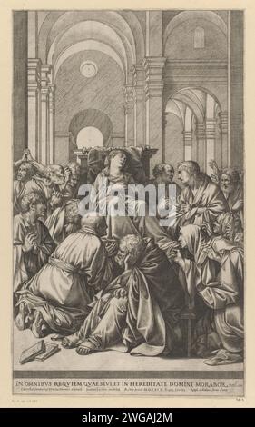 Death of Maria, Jean Leclerc, After Carlo Saraceni, 1619 print print ...