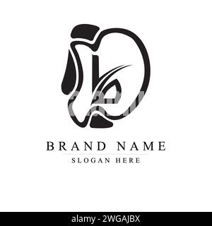 Initial Letter AF Logo - Minimal Business Logo for Alphabet A and F ...