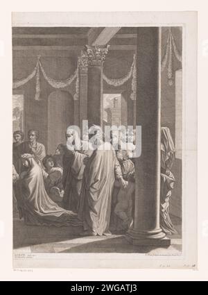 Marriage of Maria and Joseph (judge part), Jean Pesne, After Nicolas ...