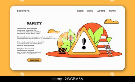 Occupational Safety and Health Administration. Labor Protection. Vector ...