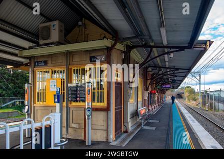 The Lawson railway station building opened in 1902 and is a single ...
