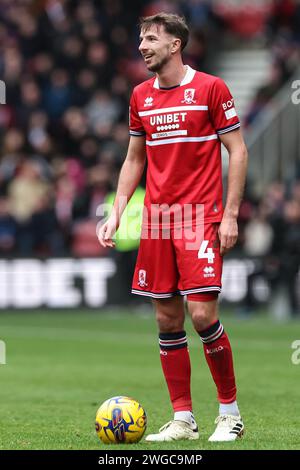 Dan Barlaser of Middlesbrough during the Sky Bet Championship match ...
