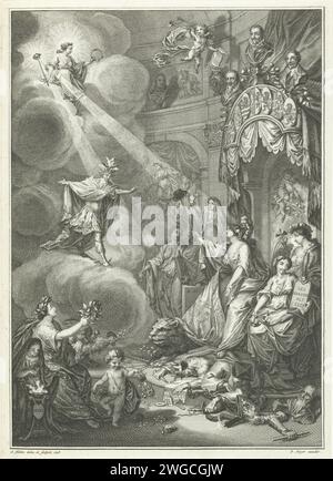 Personification of the victory of Dutch freedom on the Inquisition ...