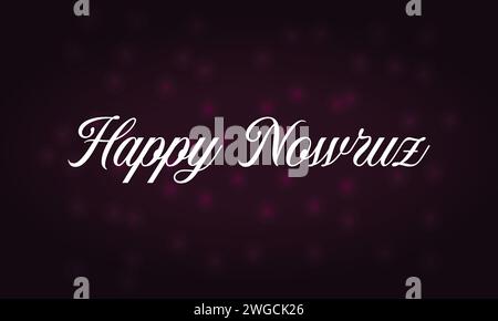 Happy Nowruz amazing text illustration design Stock Vector Image & Art ...