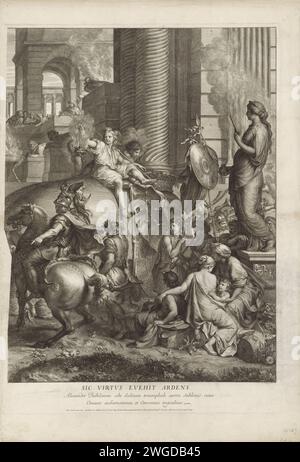The entry of Alexander the Great to Babylon or Alexander's Triumph 1665 ...