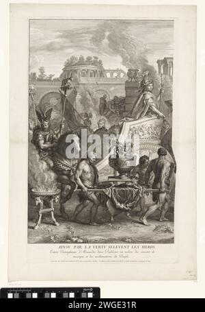 The entry of Alexander the Great to Babylon or Alexander's Triumph 1665 ...