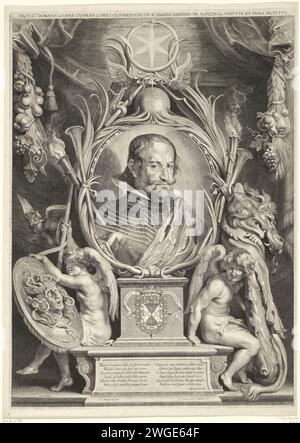 Allegorisch Portret Van Gaspard de Gusmán, Graaf Van Olivares in Hetog ...