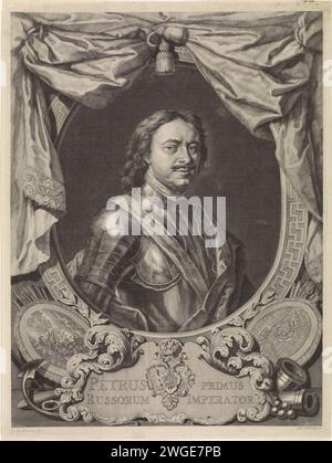 Portrait of Tsar Peter II of Russia c1728. Peter II Alekseyevich (1715 ...