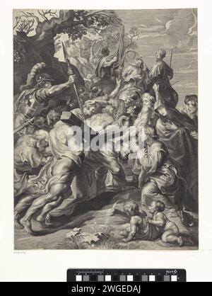 Crossing, Paulus Pontius, After Peter Paul Rubens, 1632 print Christ ...