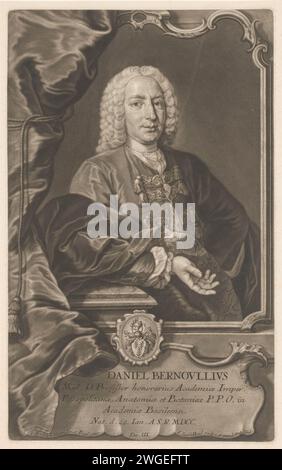 Daniel Bernoulli, Swiss Mathematician Stock Photo - Alamy