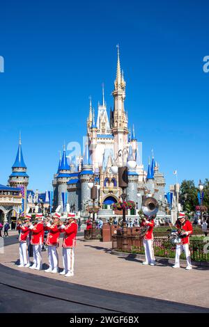 Philharmonic Cinderella S Castle Fantasyland Magic Kingdom Walt