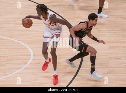 Phoenix Suns center Bol Bol (11) against the LA Clippers during the ...