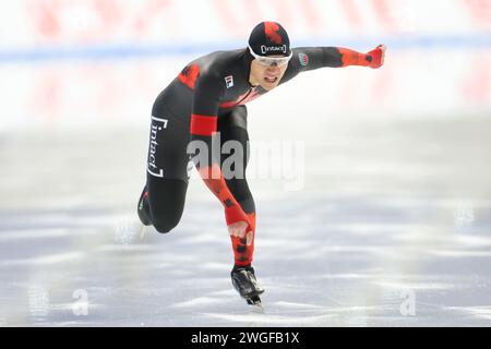 Aomori, Japan. 4th Feb, 2024. Yuta Hirose (JPN) Speed Skating : ISU ...