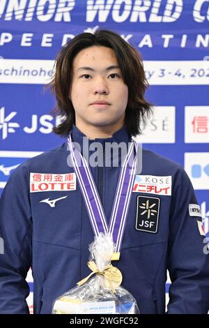 Aomori, Japan. Credit: MATSUO. 4th Feb, 2024. Akane Iida (JPN) Speed ...