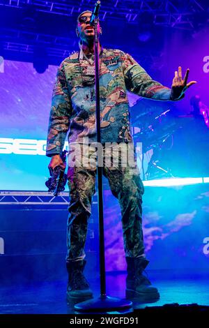 Italy 4 February 2024 Masego - Micah Davis Jamaican-American musician ...