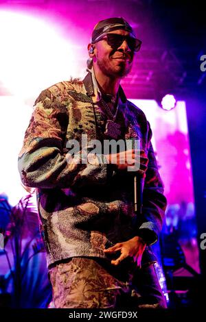 Italy 4 February 2024 Masego - Micah Davis Jamaican-American musician ...