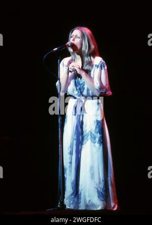 Annie Haslam of Renaissance in concert in 1979 Credit: mpiRR ...