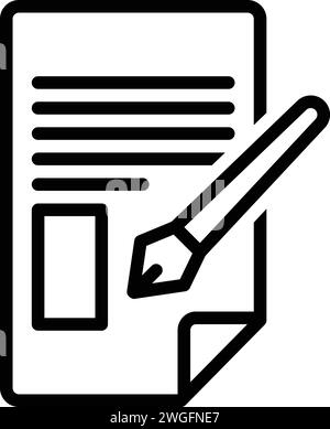 Icon for amended,document Stock Vector Image & Art - Alamy