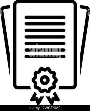 Icon for license,permit Stock Vector Image & Art - Alamy