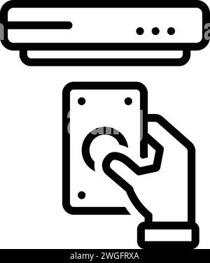 Icon for controlling,restraining Stock Vector Image & Art - Alamy