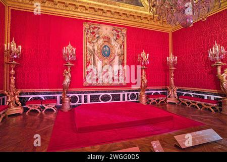 The Apollo Room Palace of Versailles France Stock Photo - Alamy
