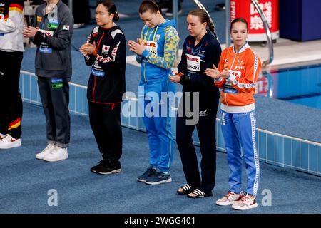 DOHA, QATAR - FEBRUARY 5: Else Praasterink of Netherlands competing in ...